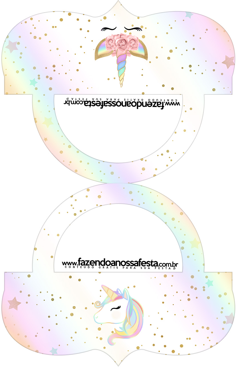Unicorn and Rainbow: Free Printable Candy Bar Labels. - Oh My Fiesta ...