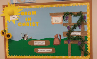 Children's Gems In My Treasure Box: Grow In Christ - Bulletin Board Idea