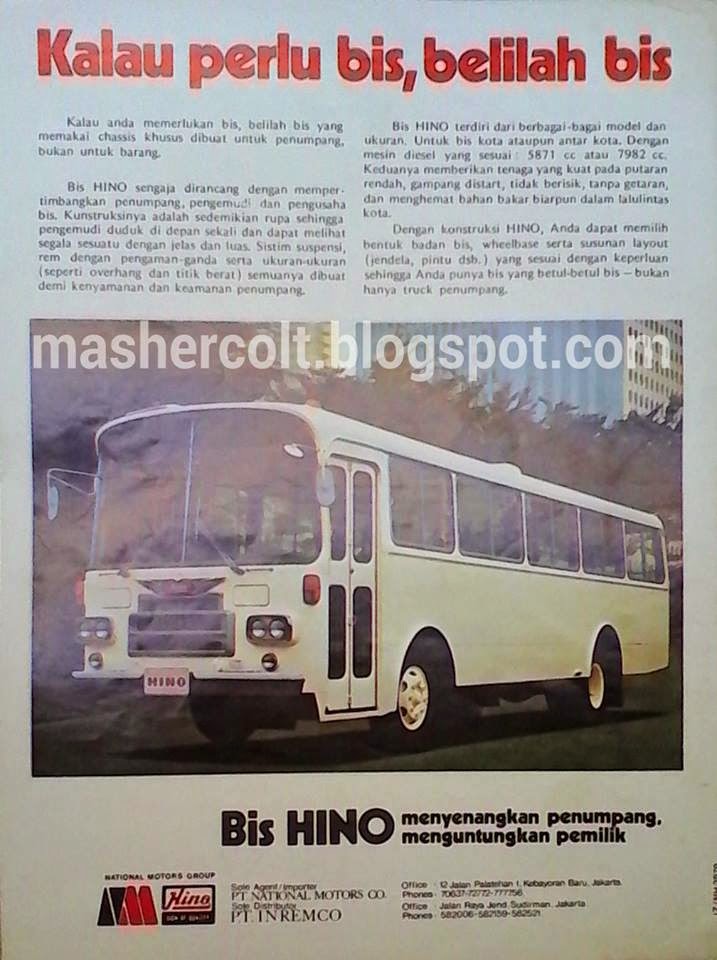 TERMINAL BUS JADUL & PANGKALAN TRUCK LAWAS: HINO BUS