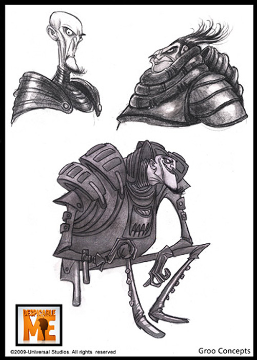 Despicable Me - Groo early_concepts | Character design male, Character ...