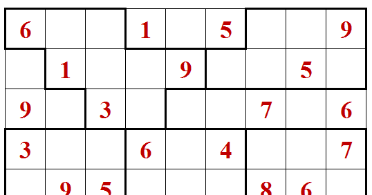 Free Blocks Sudoku (Daily Sudoku League #145)