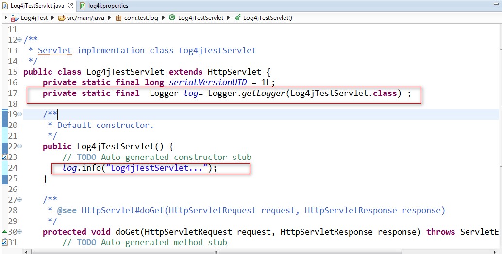 Java程式教學甘仔店: Java Apache Log4j 基本 下載 設定 使用
