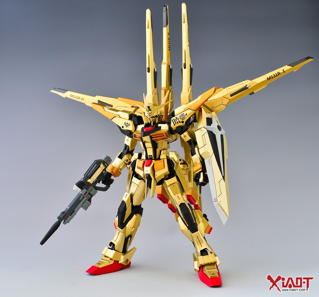Painted Build: DM 1/100 Akatsuki Gundam