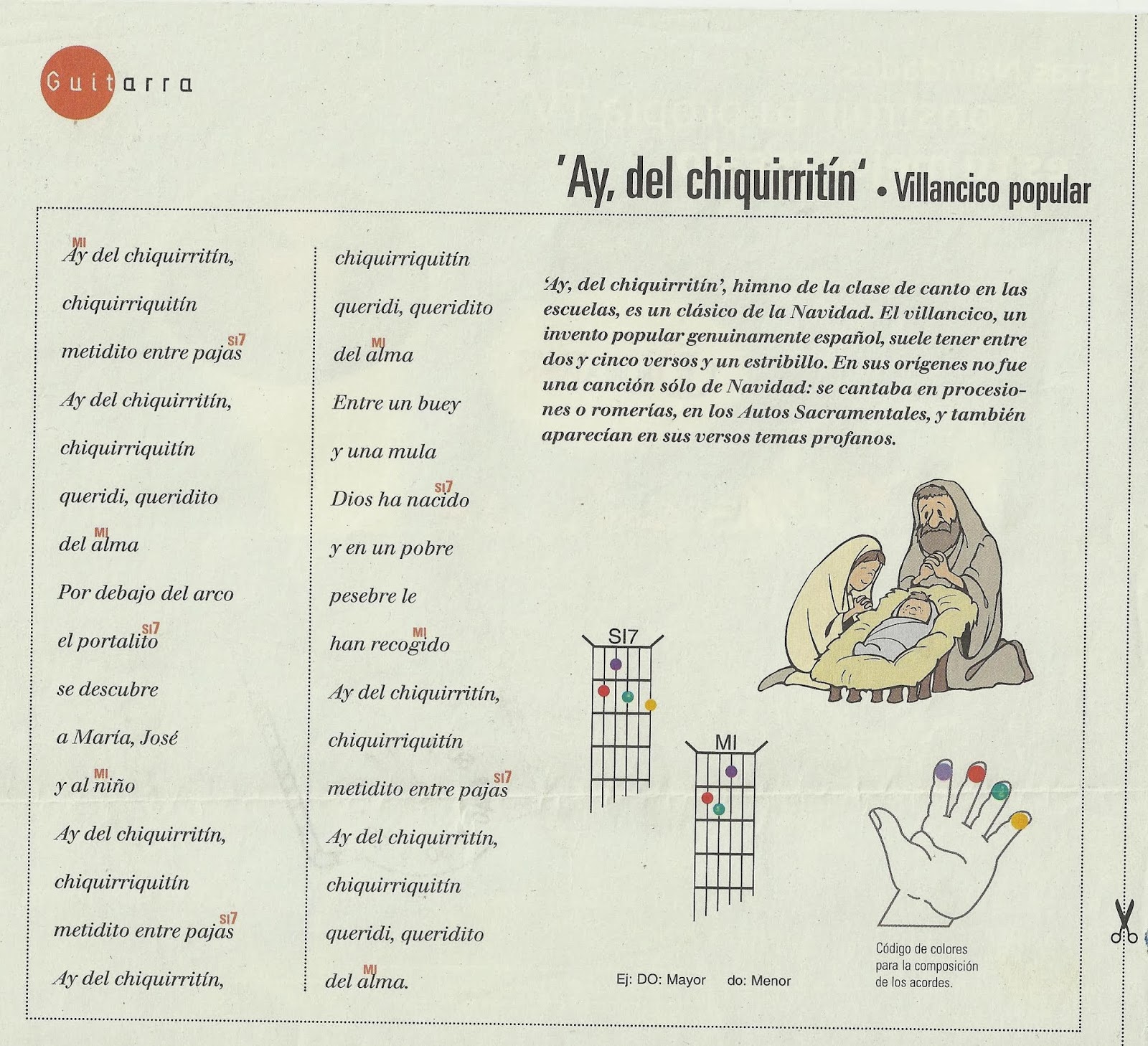 MATERIALES DE RELIGIÓN CATÓLICA: Villancico