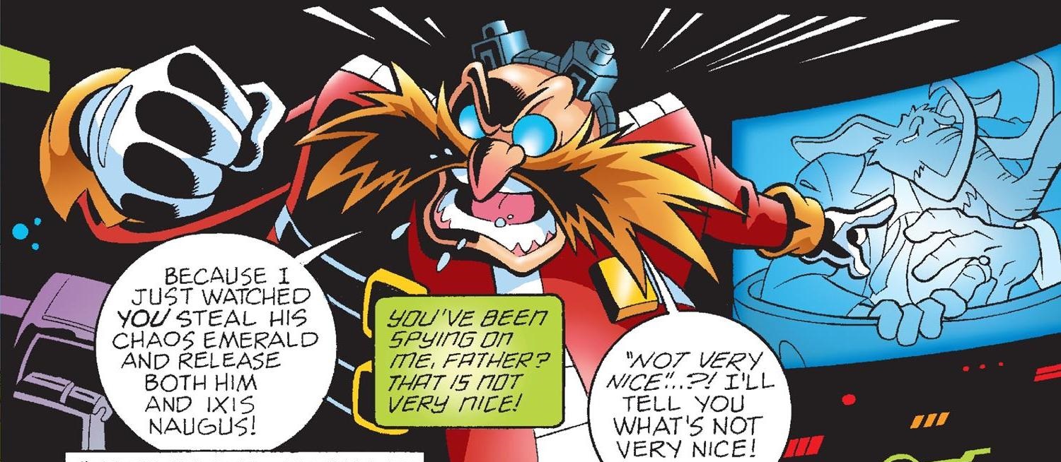 Hedgehogs Can't Swim: Sonic the Hedgehog: Issue 168