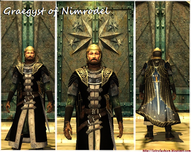 Lotro Fashion: Guest inspiration: Statue of Elendil by Graegyst