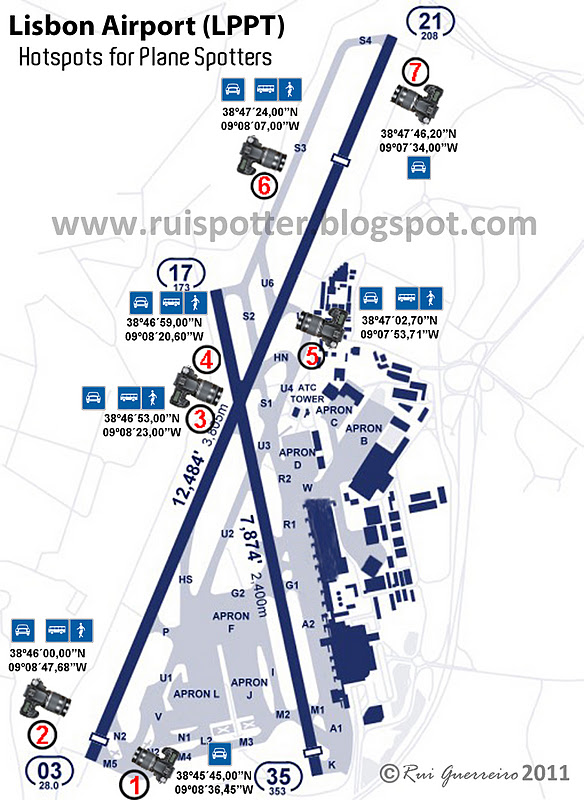 AVIAÇÃO - PLANE SPOTTING - PORTUGAL: Guia de Spotting - Aeroporto de ...