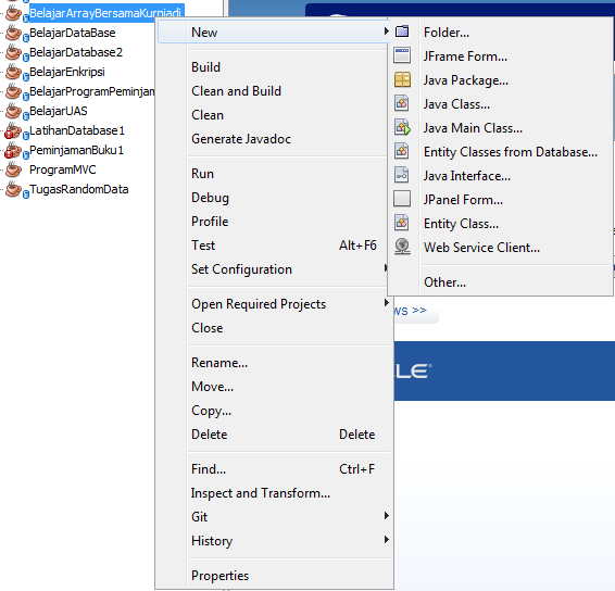 TUTORIAL PROGRAM JAVA ARRAY SEDERHANA - TEKNIK INFORMATIKA