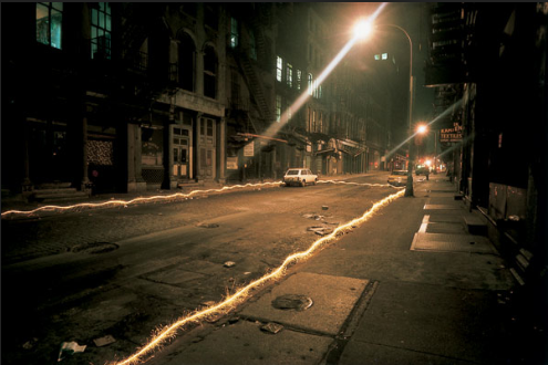 Phoblography.: Experimental Photography - Projector and Light painting.