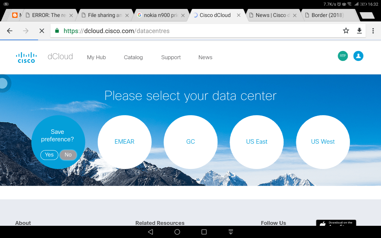 Accessing Cisco Free VIRL lab from cisco_dcloud ( You can do lab with ...
