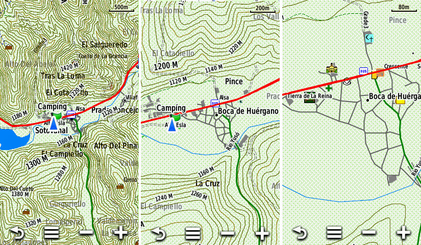 Cartografía Digital: OpenTopoMap en BaseCamp y Garmin.