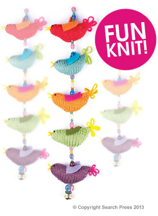 a string of little birds : free knitting pattern