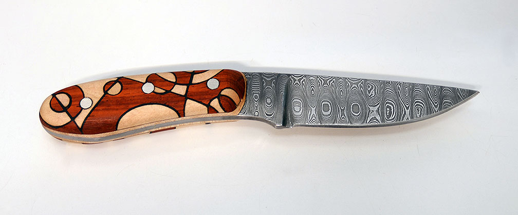 The Steel Whisperer: Unique Abstract Modern Geometric Knife With ...