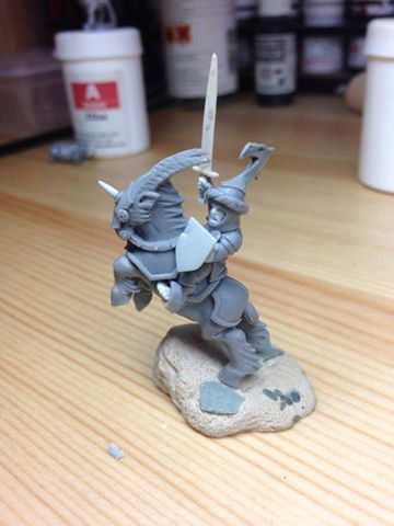 Tabletop Fix: Westfalia Fantasy Battles - Goat Knight Previews