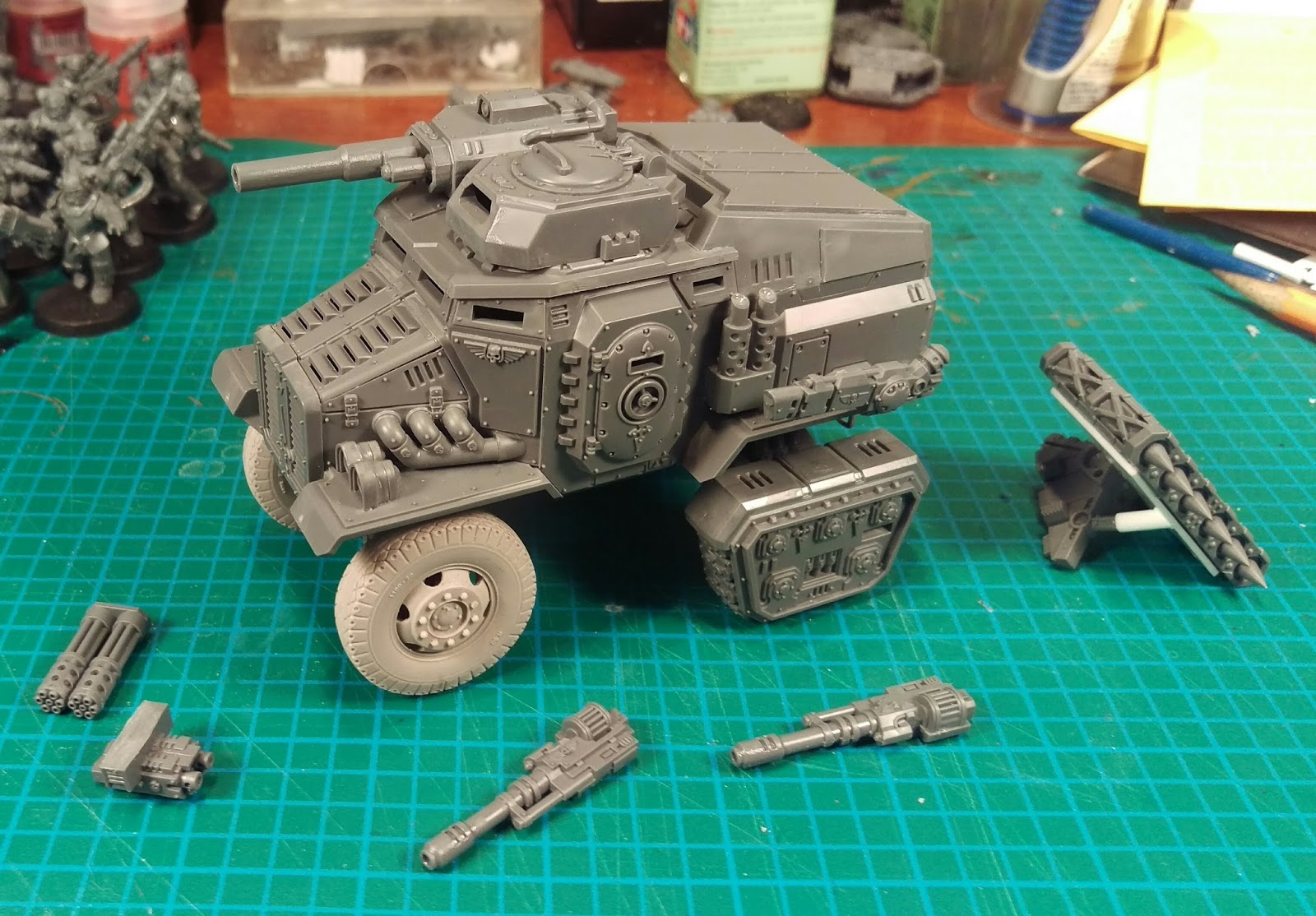 The Miniature Apocalypse: Taurox Prime - final construction & magnetized