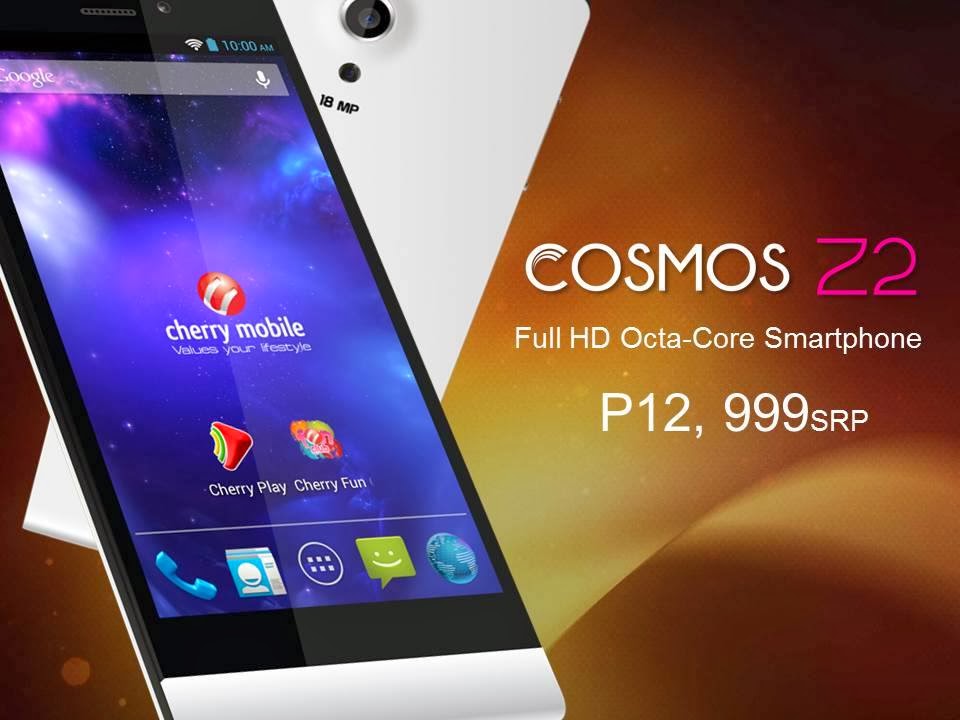 Cherry Mobile Cosmos Z2 - Octa-Core Smartphone! Price, Specs & Details ...