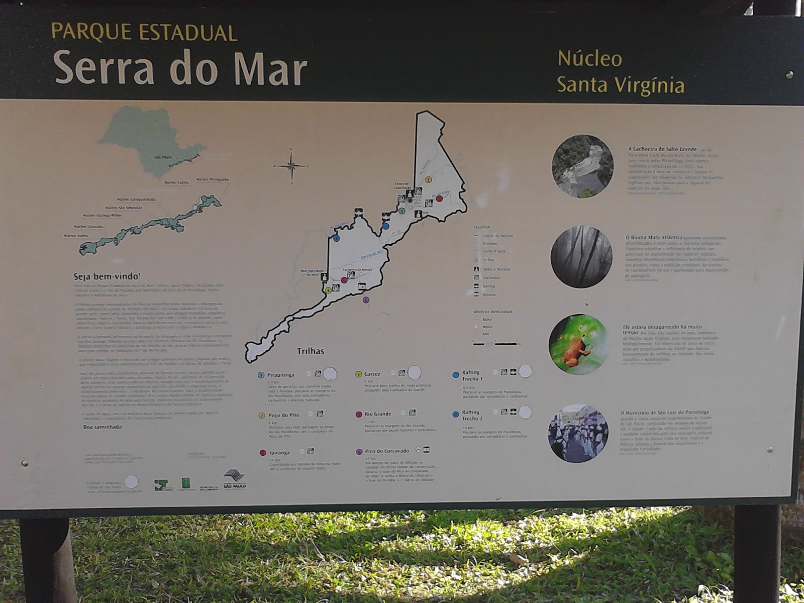 Trilhas e Viagens: Nucleo Santa Virginia