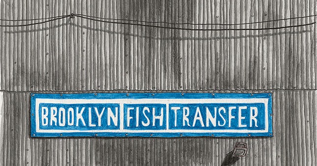 Chris Brown's Sketch House: Brooklyn Fish Transfer, Brooklyn Navy Yard