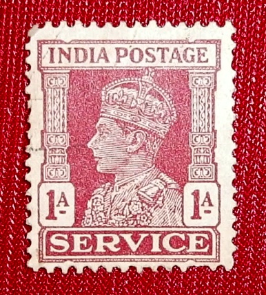 STAMPS,ENVELOPES,POST CARDS,CURRENCY NOTES: BRITISH INDIA – KING GEORGE ...