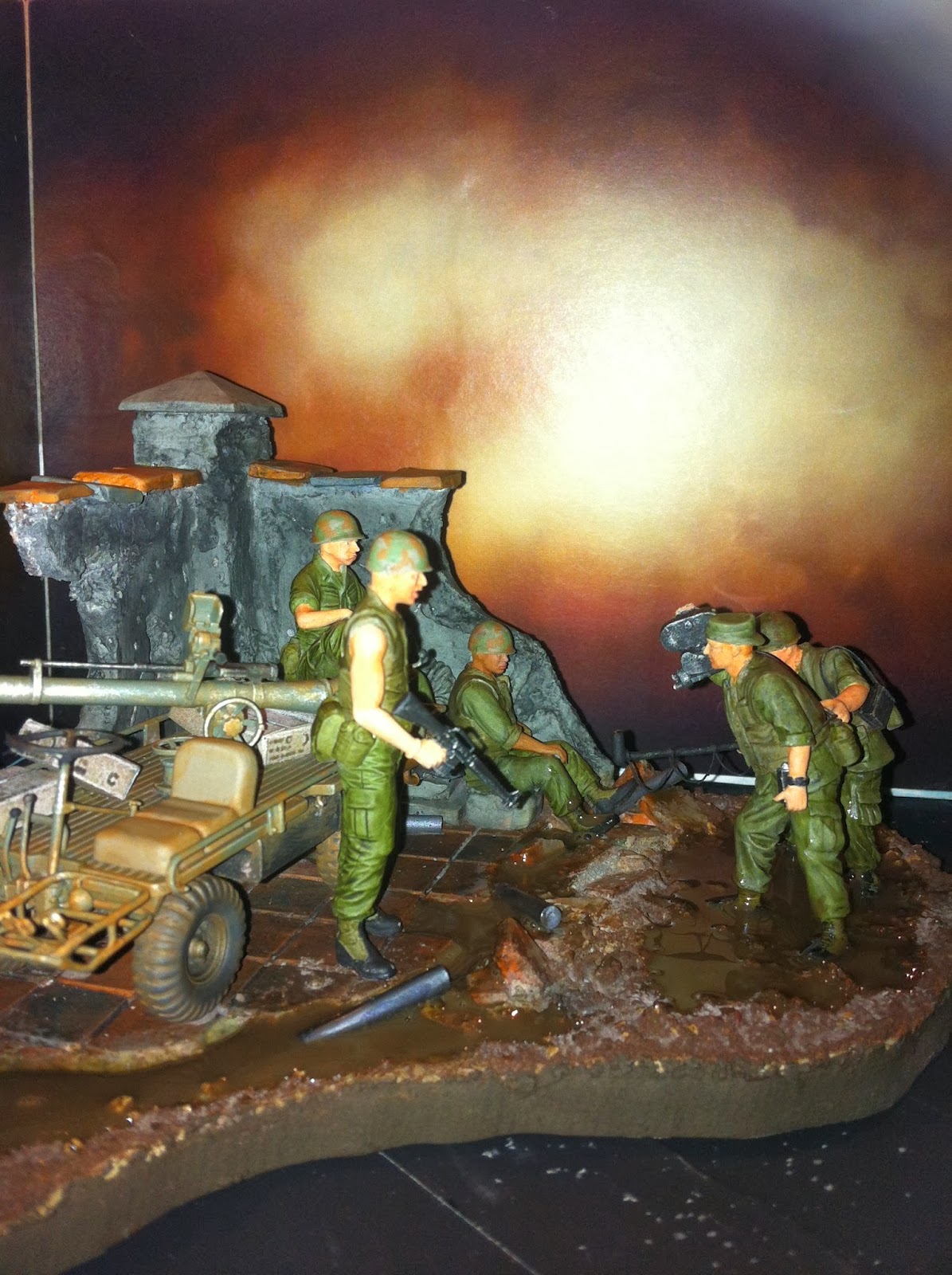 Scale Model Workbench: Vietnam Mule Diorama