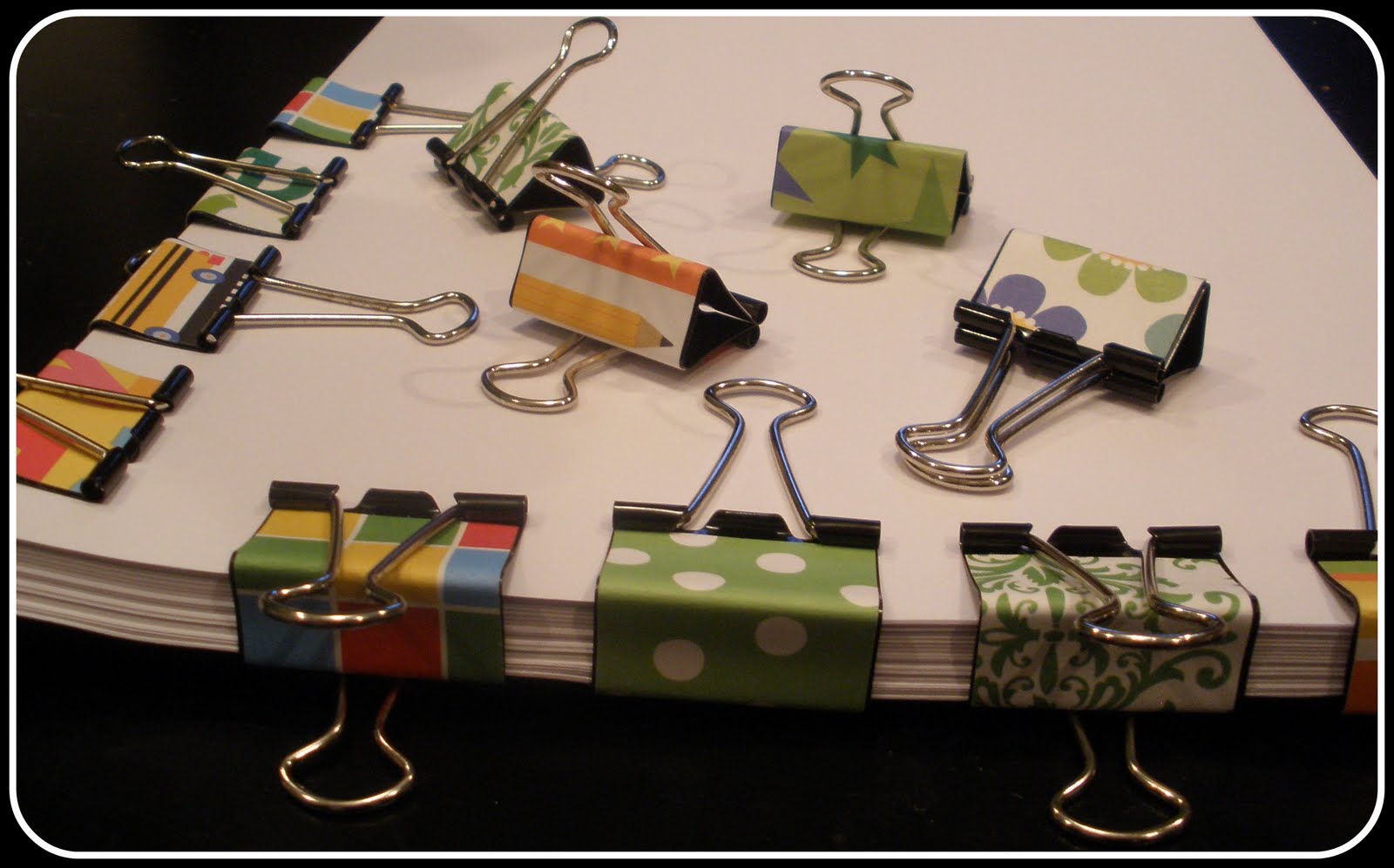 binder clips | creating & teaching