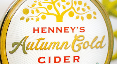 Henney's Cider: Henney's Autumn Gold - a light, bright medium sweet ...