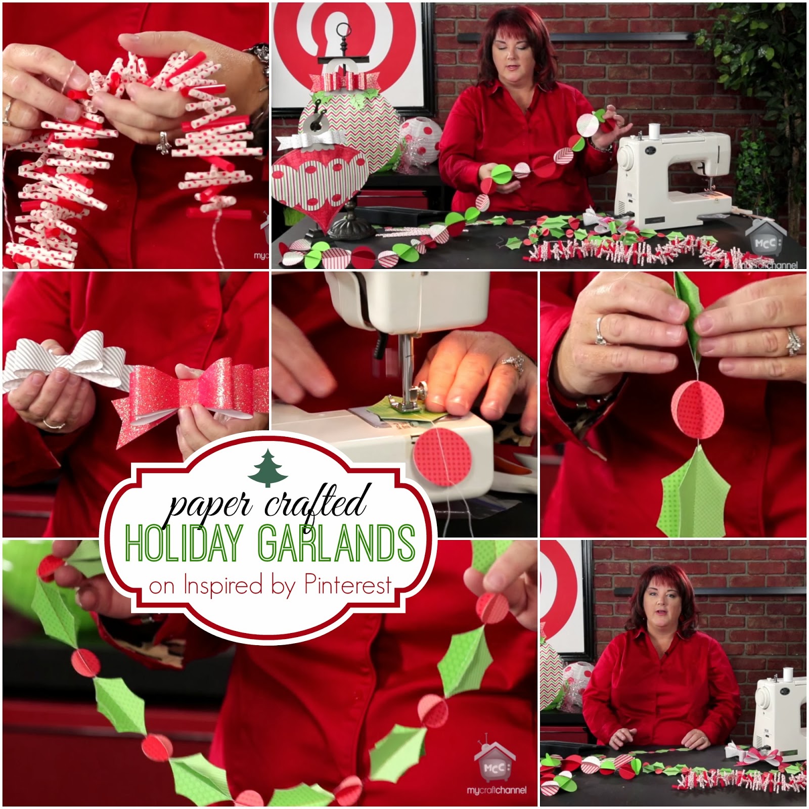 Allred Design Blog: IBP Paper Crafted Holidays: Garlands