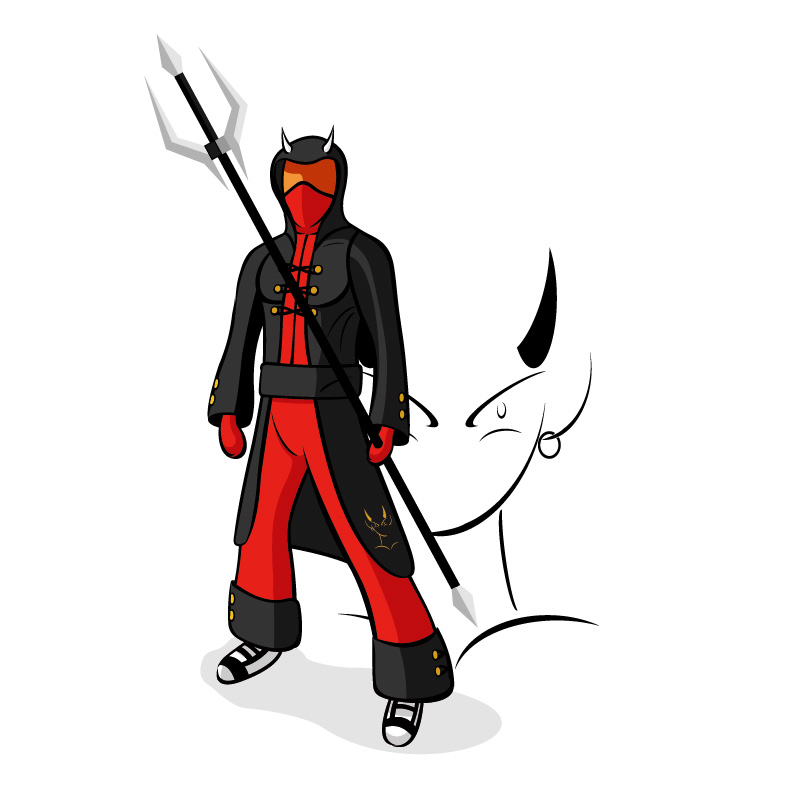 Els Cremats d'Olost: Diables