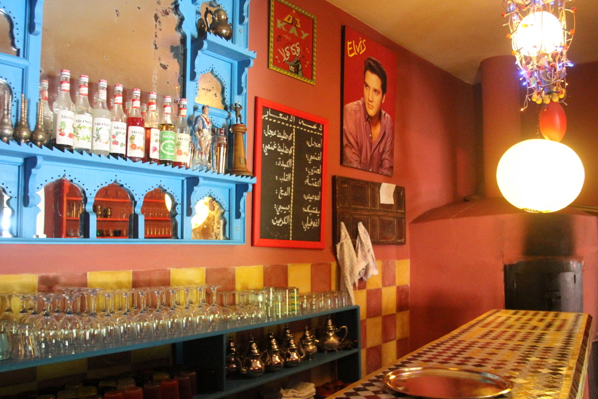 THE VIEW FROM FEZ: Fez Cafe at Jardin des Biehn ~ A New Direction