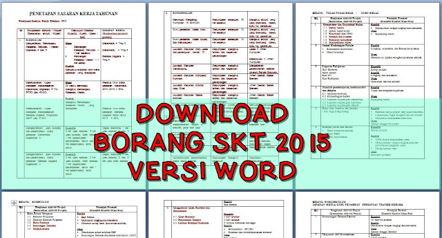 Koleksi Bahan Bantu Belajar (BBM): DOWNLOAD | BORANG SASARAN KERJA ...