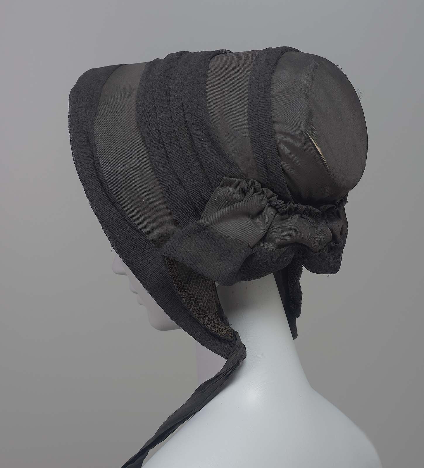 Beauty From Ashes: 1840s Mourning Bonnet Complete!