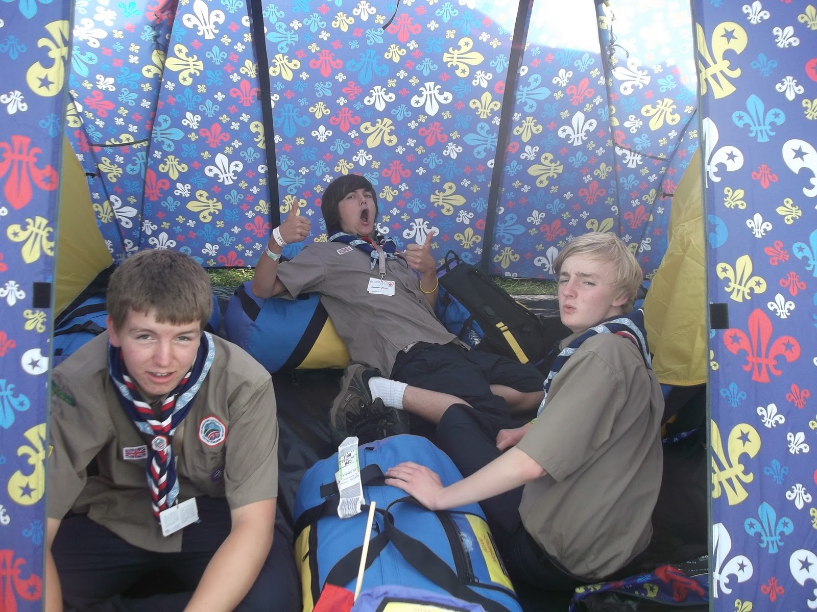 Adam Mobberley: 22nd World Scout Jamboree Sweden.