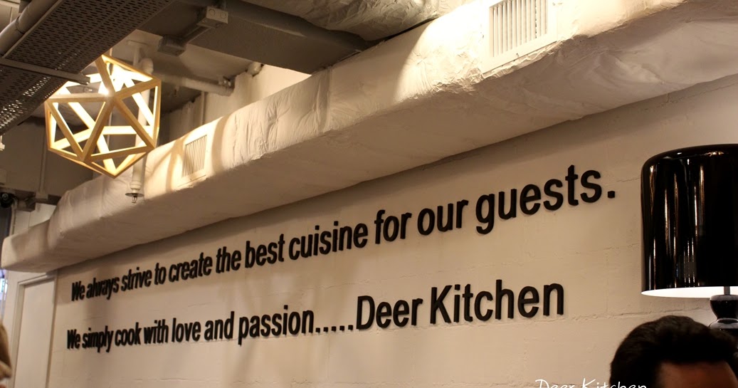 ilovedisneyland煮‧食‧樂: Deer Kitchen (親愛的廚房) @ Deer Kitchen (觀塘)
