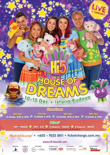 Hi-5 Dreamy Adventure with Enrich Junior Malaysia Airlines Berhad ...