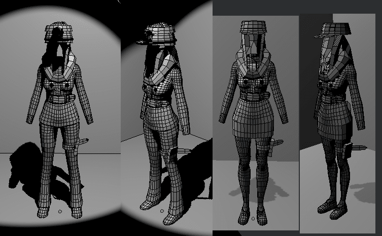 Welcome to Aspect of the Mazoku Blog!: 01 - Modular Character Design