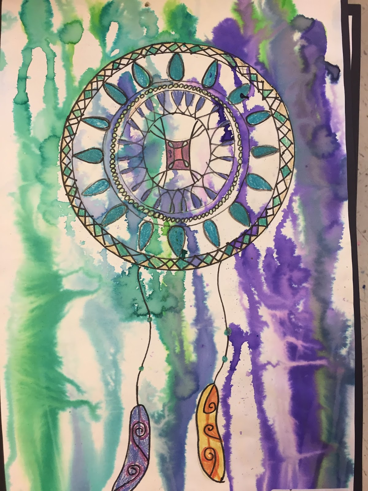 Dream Catcher Art Lesson