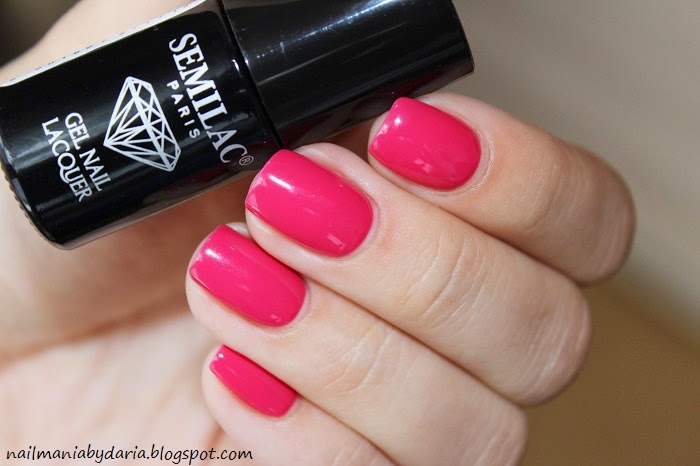 NailManiaByDaria: Semilac, 065 Wild Strawberry ♥