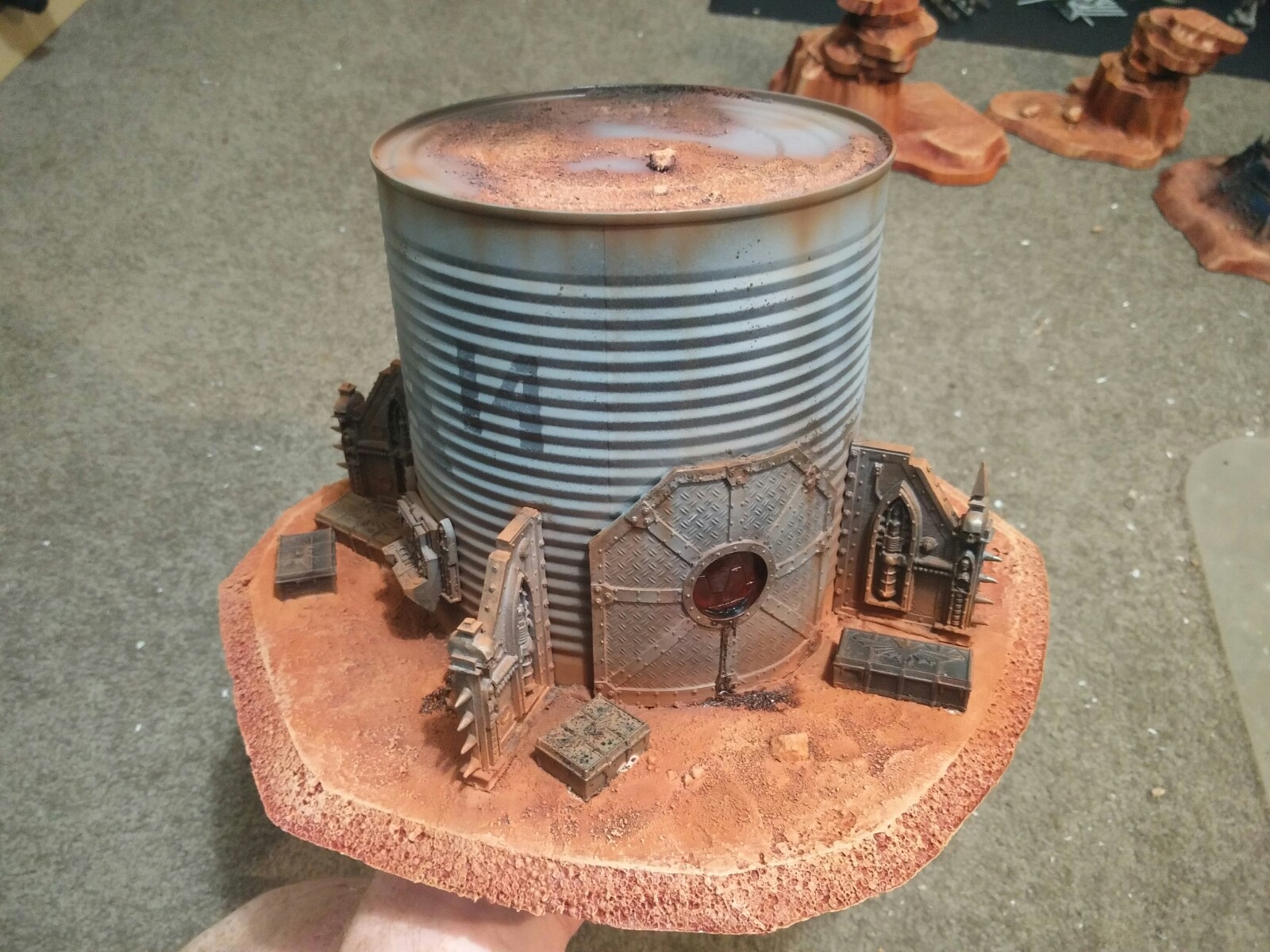 Some new semi-DIY terrain for my table finished.