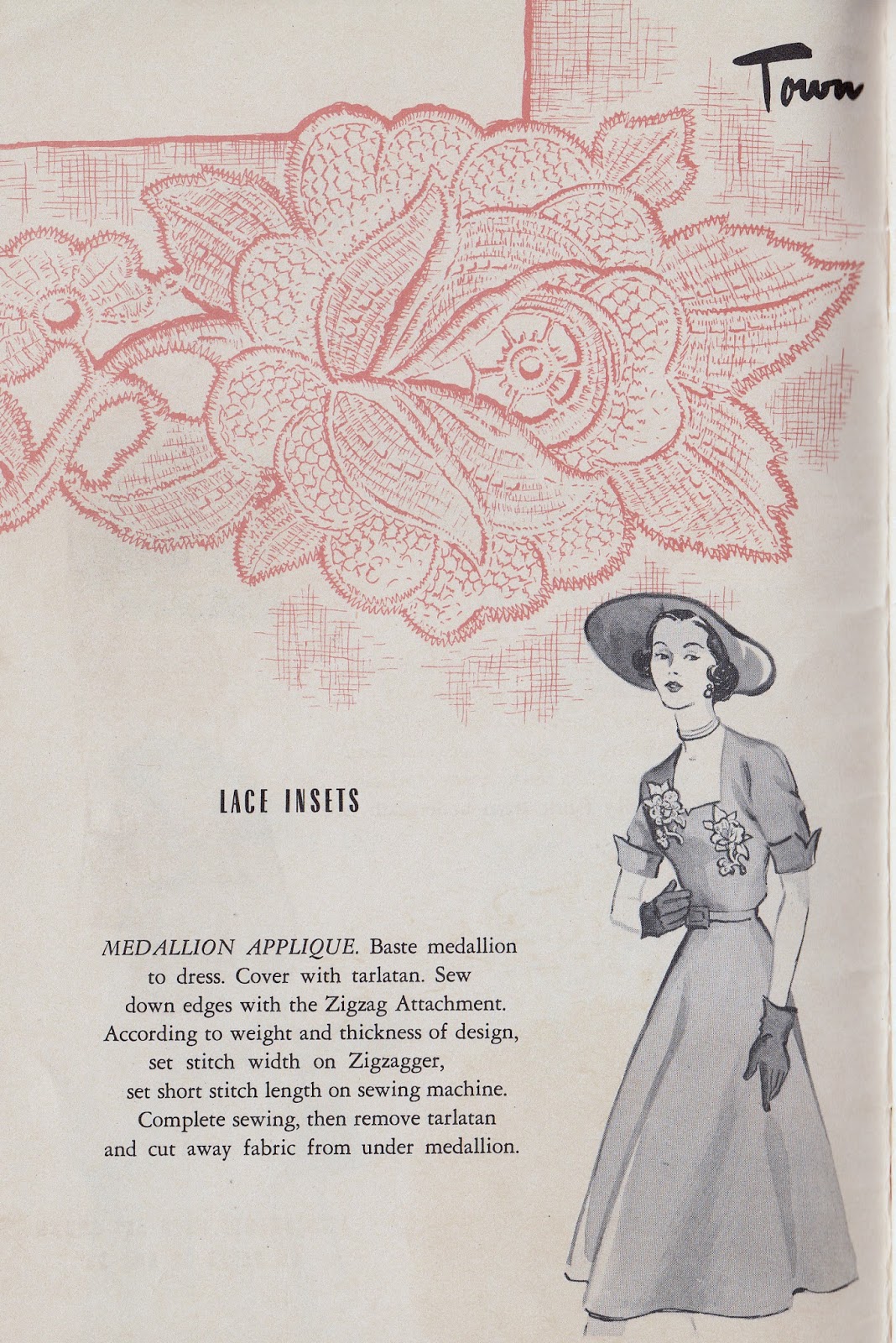 Love Fashion Love Vintage: Vintage Touches for Your Dresses ~ Lace Insets