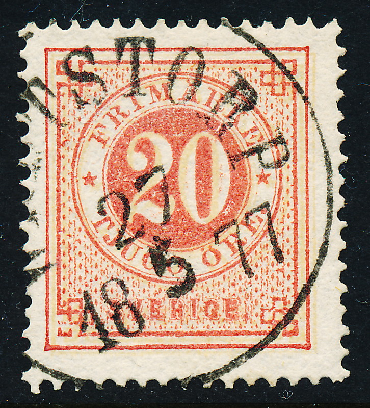 The Scandinavian Stamp Specialist: Variety Focus: Sweden's 20/20 öre ...