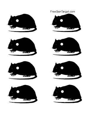 Free Gun Targets: Free Rat Target