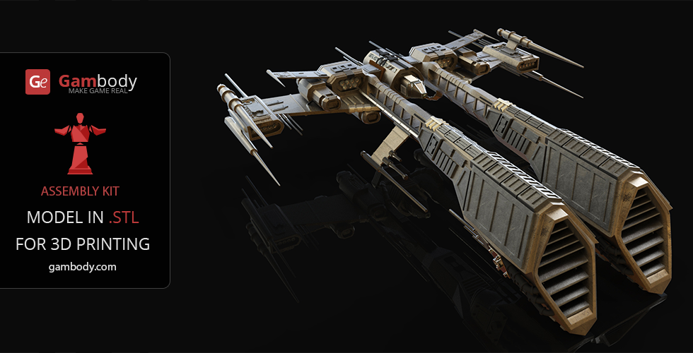 Eve Online - Eve Rifter 3D Model for Printing | Assembly figure | Nixon ...