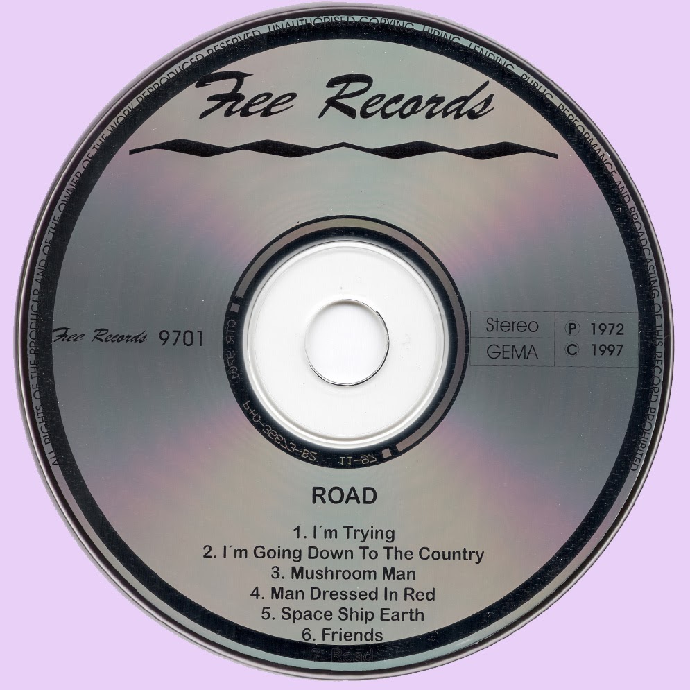 Road - Road (1972 uk / us, stunning hard psych rock, with Noel Redding ...