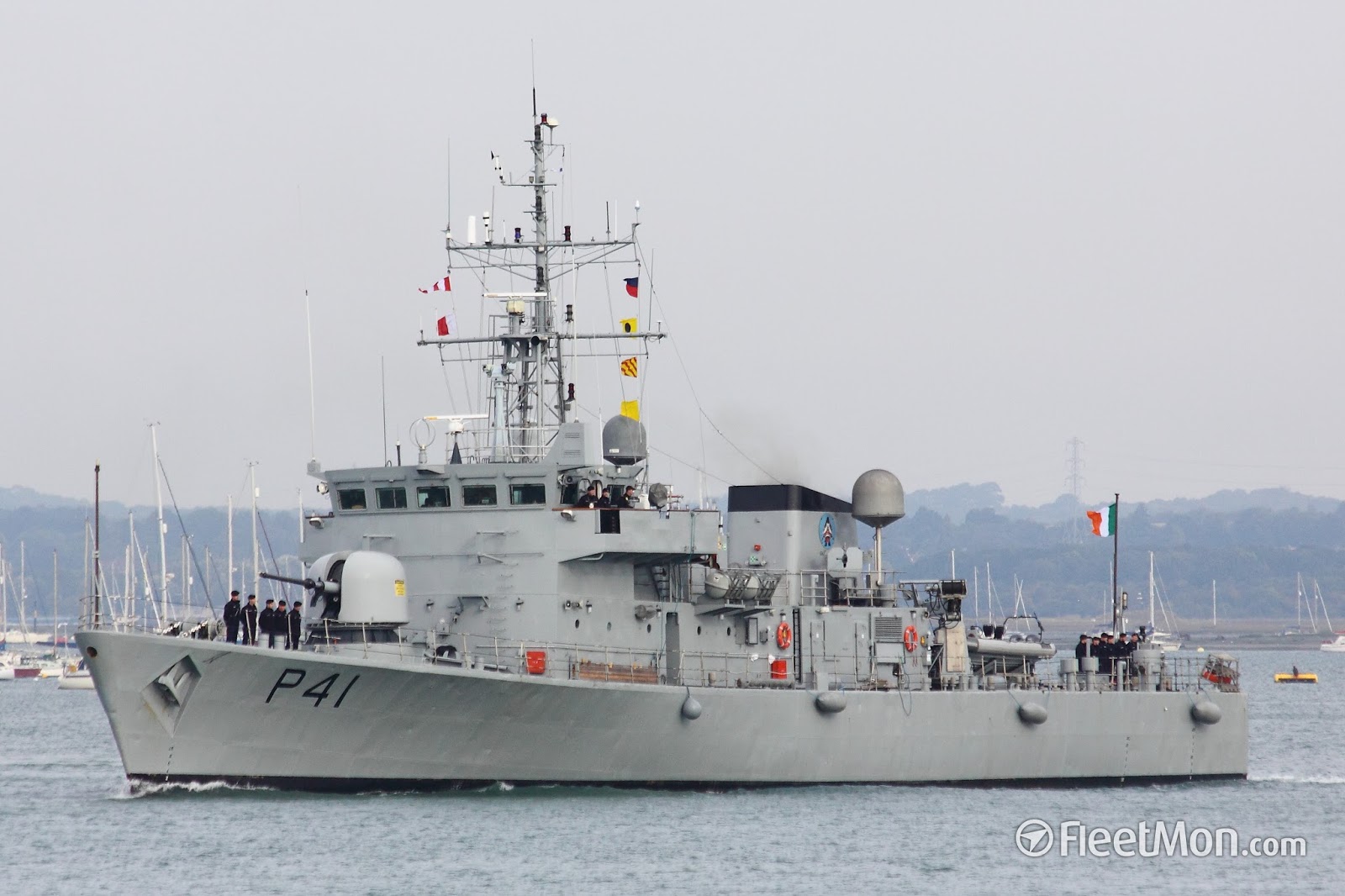 Naval Analyses: The Irish Naval Service fleet today