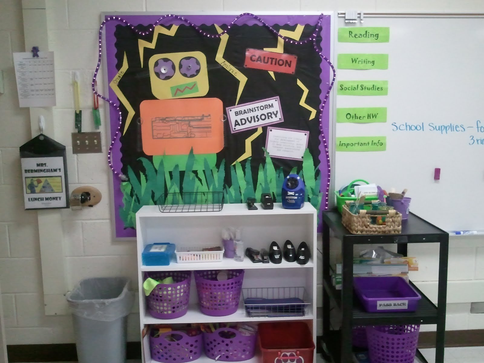 the ART of learning: Robot Classroom Theme