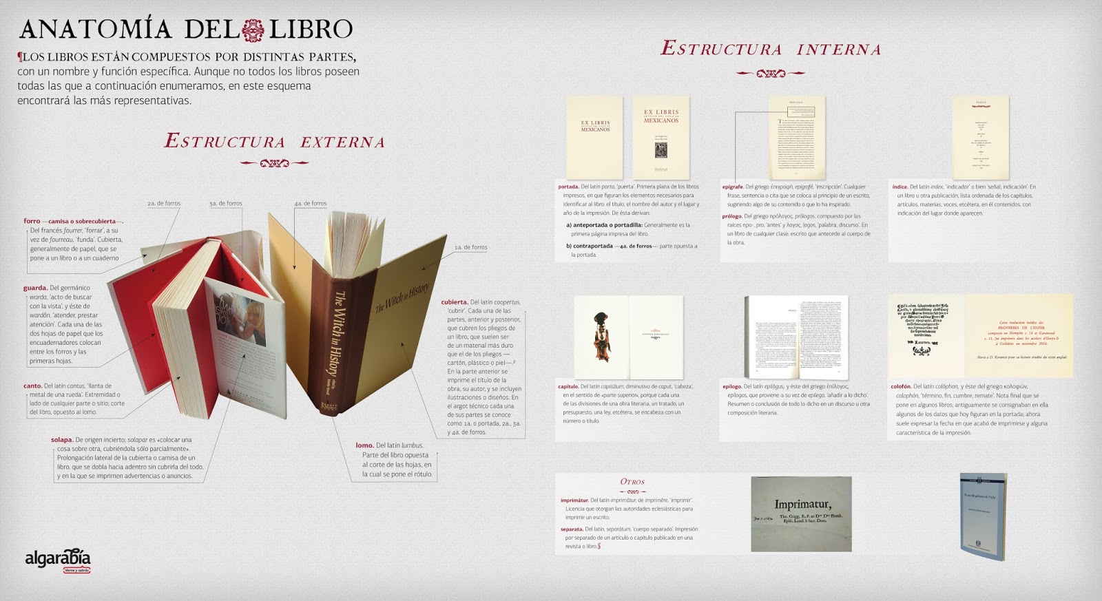 Anatomía del libro