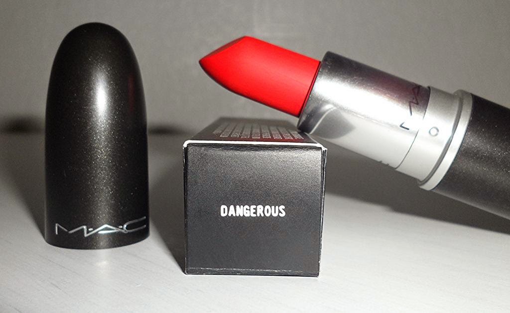 Strictly.Beauty 101: MAC Dangerous Lipstick Review - Perfect for Spring!