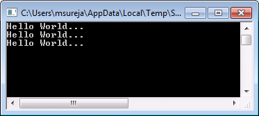 Mitesh Sureja's Blog: System.Threading.Timer vs. System.Timers.Timer
