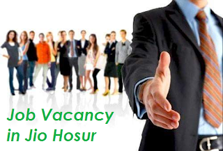 Job Vacancy in Jio Hosur - TNPSC Teacher