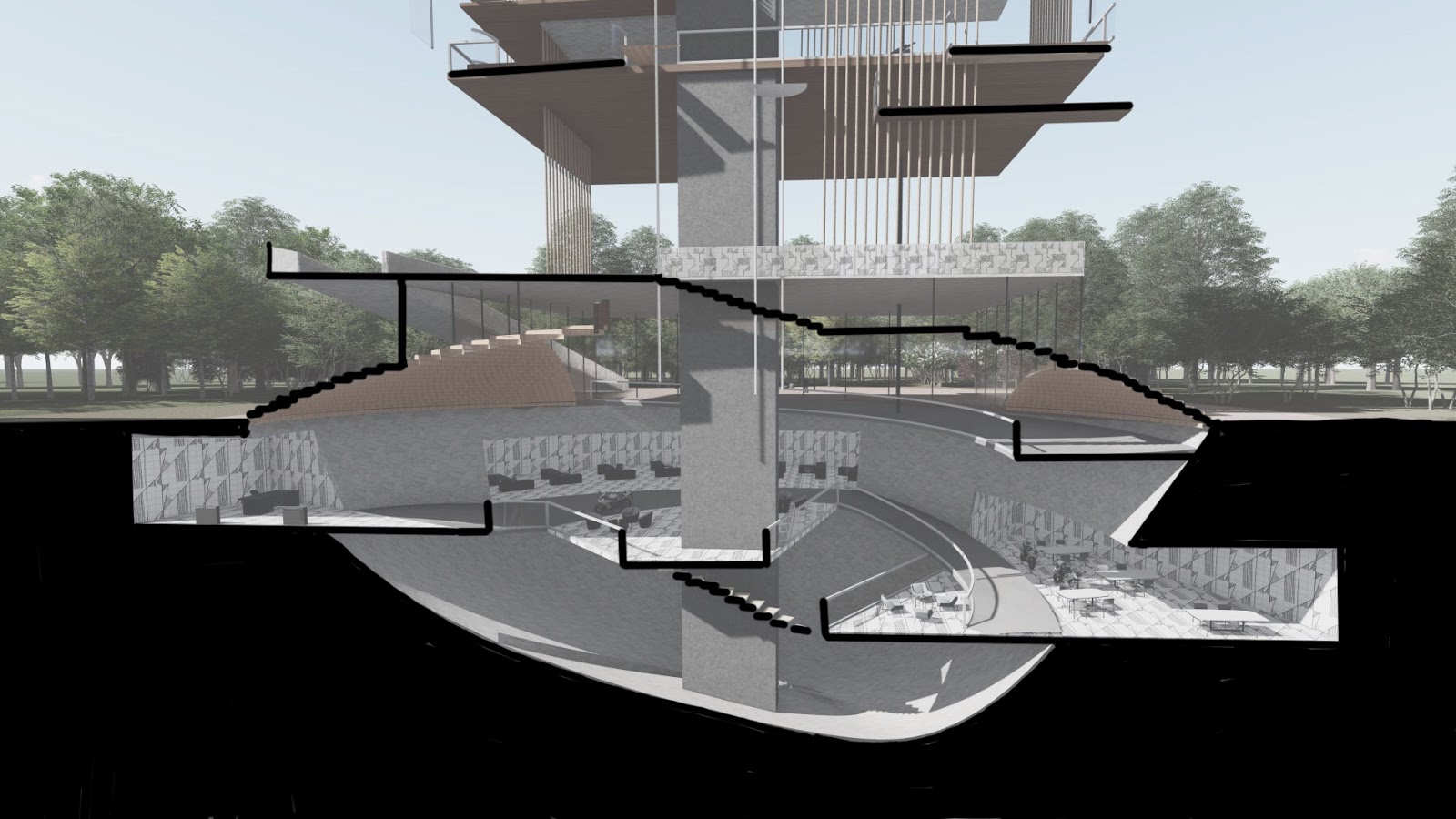 Week4- the developed model ,sections and animation